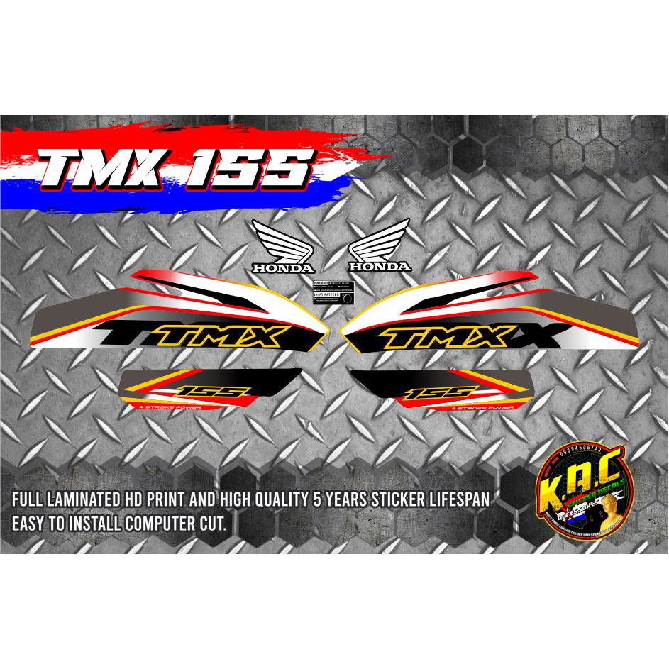 Honda TMX 155 Decals Replica | Shopee Philippines