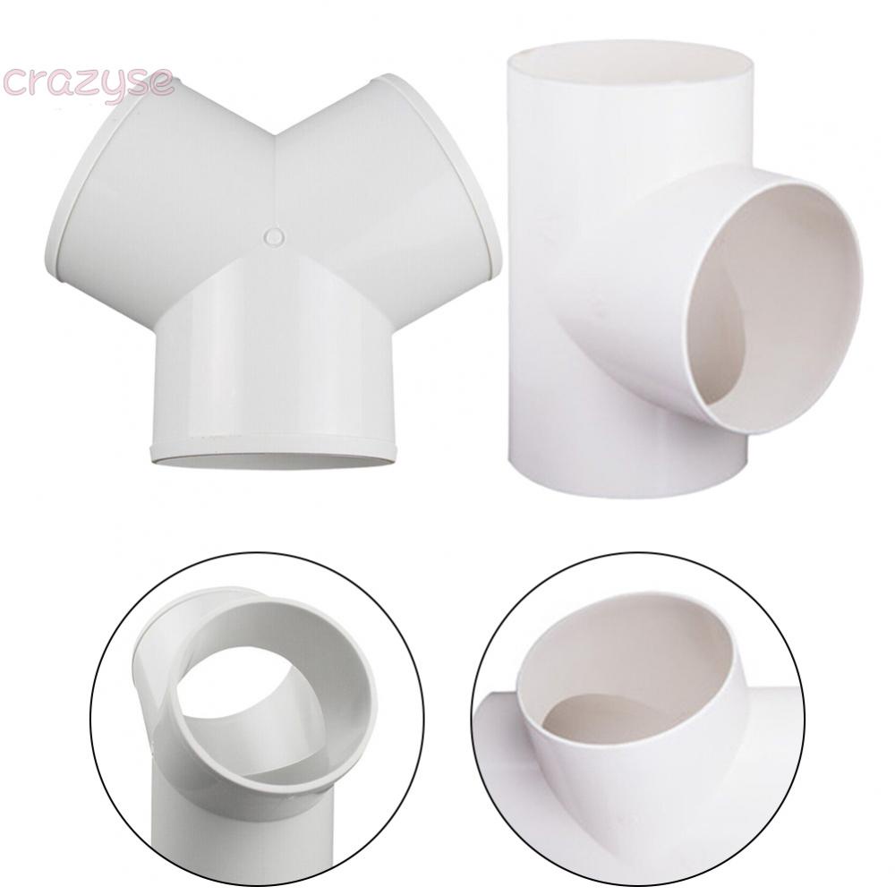 【CRAZYSPE】4in Ducting T Y Splitter Connector For Extractor Fan ...