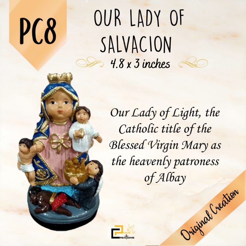 Chibi Mary - Our Lady of Salvation | Shopee Philippines