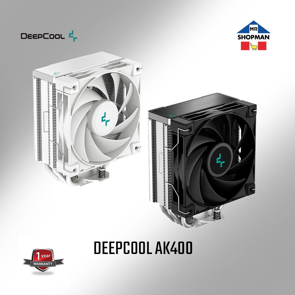 Deepcool AK400 / AK400 Plus Black White / Digital / Zero Dark CPU ...