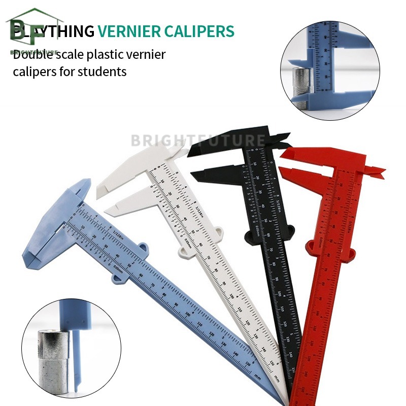 150mm Double Scale Plastic Sliding Gauge Vernier Caliper Ruler | Shopee ...