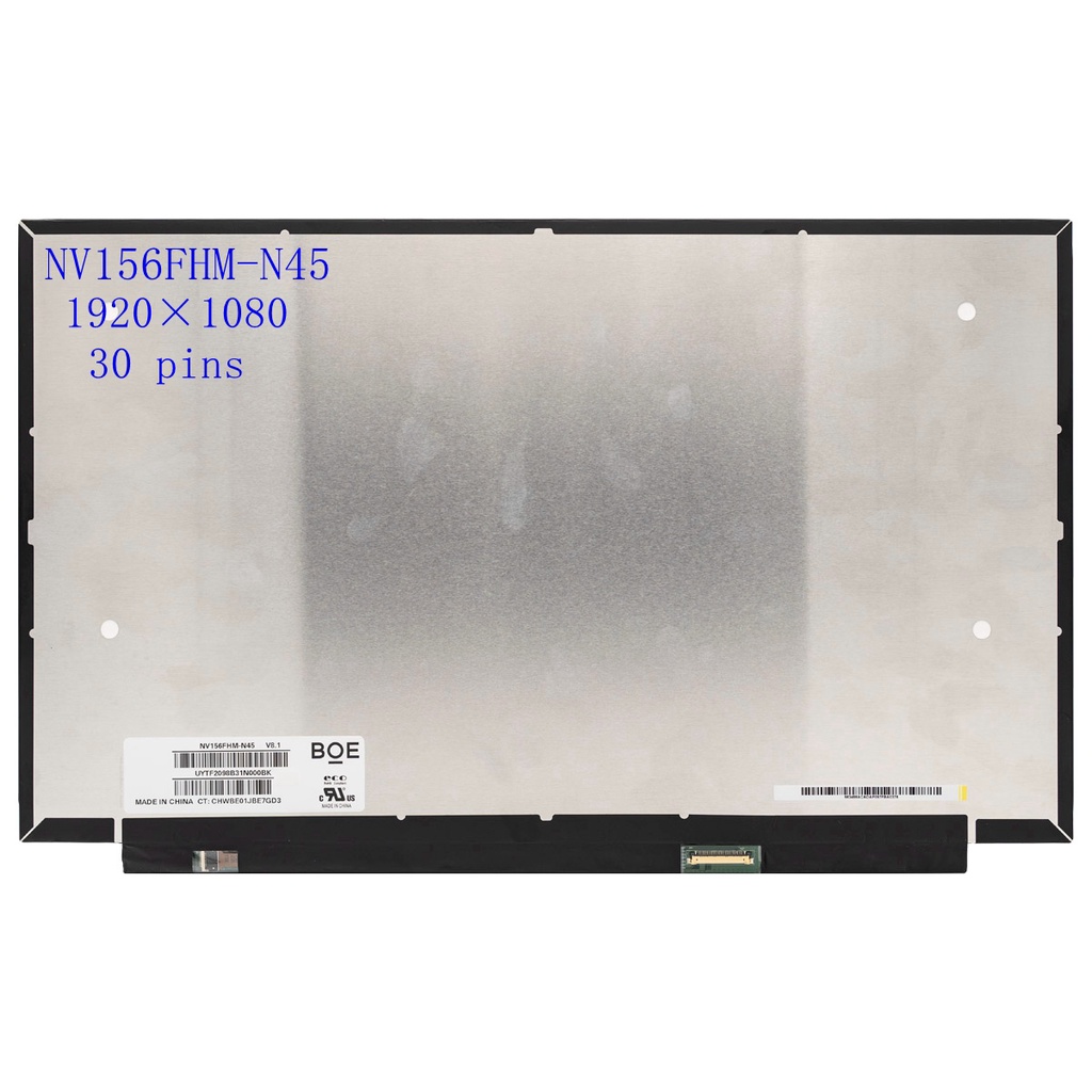 Original 15.6 inch Laptop LCD Screen NV156FHM-N45 V8.1 NV156FHM N45 IPS ...