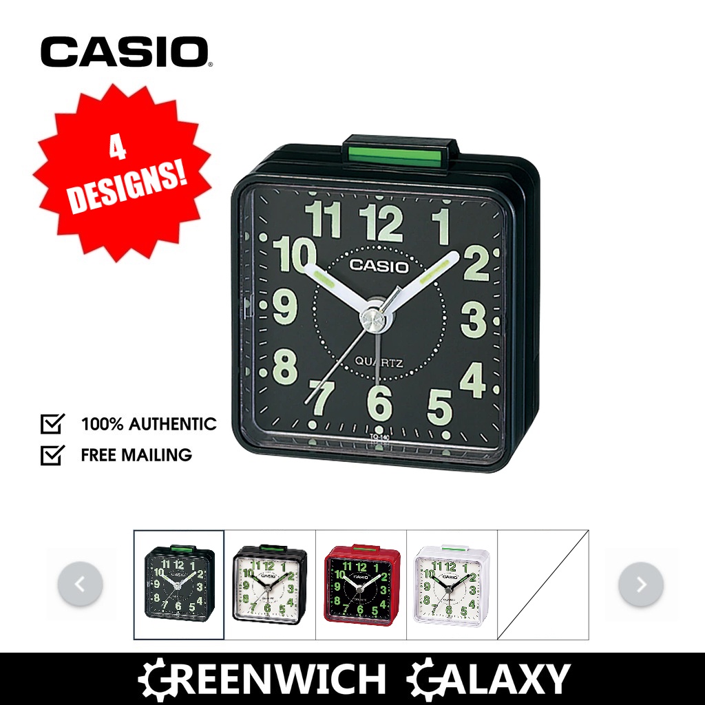 Casio Table Alarm Clock (TQ-140 Series) | Shopee Philippines