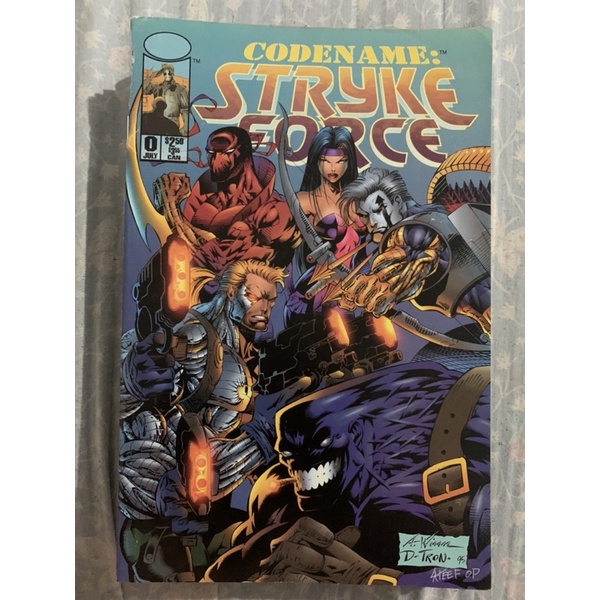 StrykeForce Assorted Comics Top Cow Image Cyber Force | Shopee Philippines