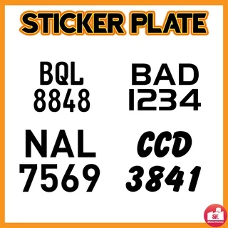 Shop number plate sticker for Sale on Shopee Philippines