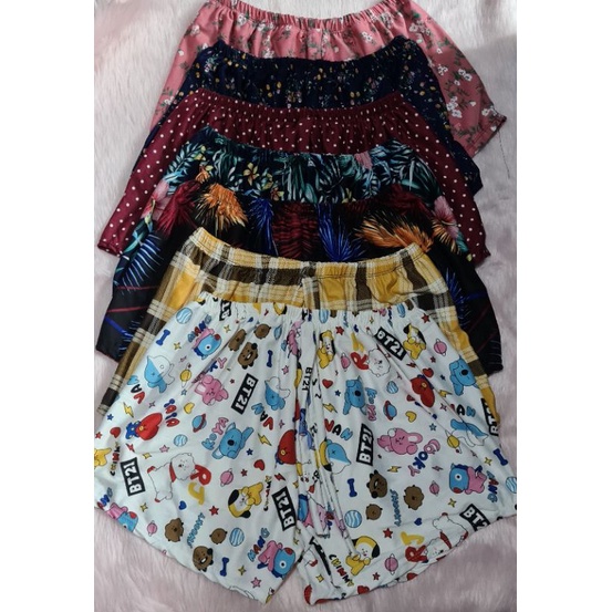 SHORT | Pambahay | Pantulog | fit to Large | Shopee Philippines