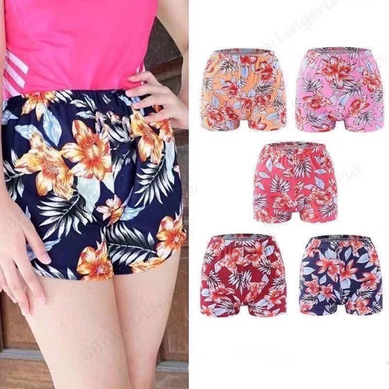 COD☑️6-Pieces Flower Colors Dolphin Sexy Shorts For Women Ladies ...