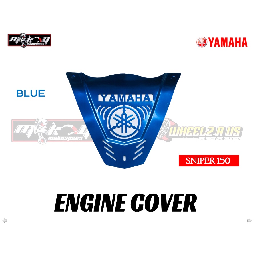 YAMAHA GENUINE ENGINE COVER FOR SNIPER 150 (choose color) | Shopee ...