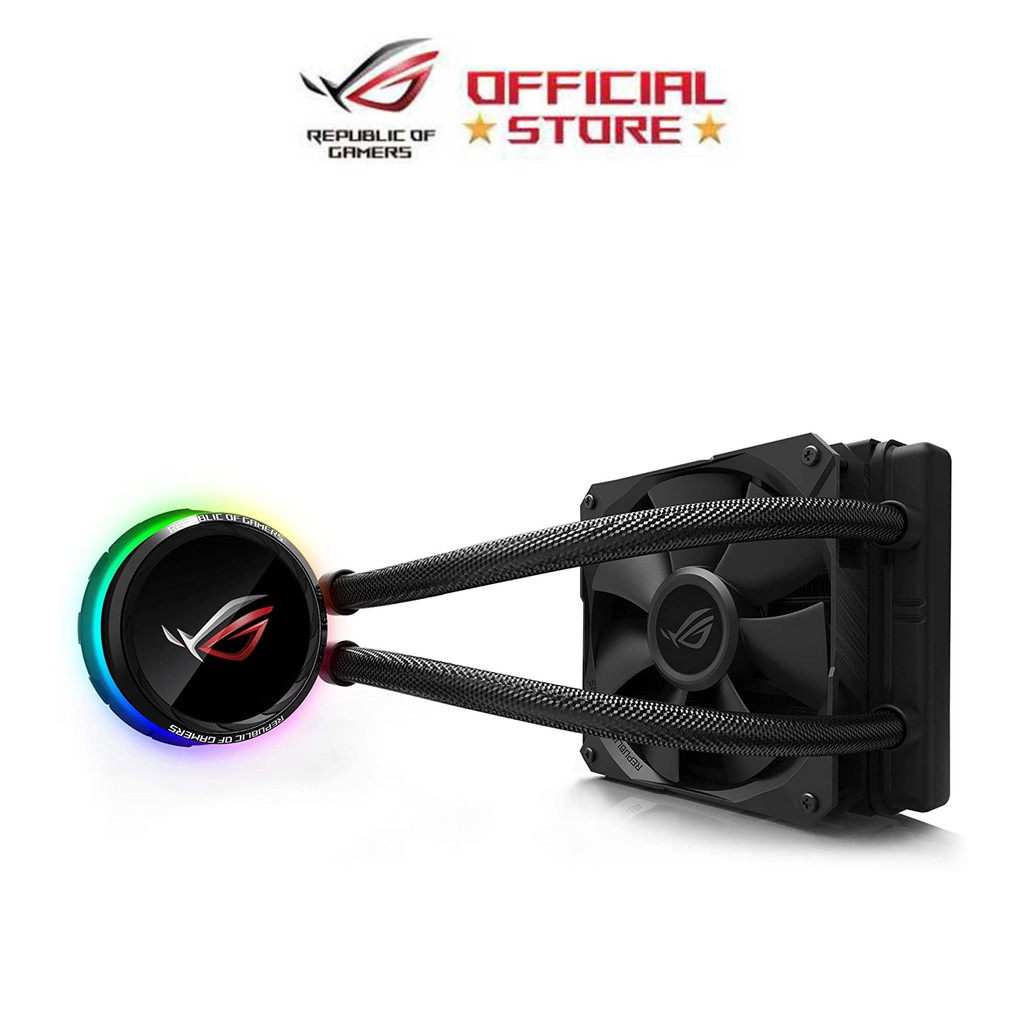 Asus ROG Ryuo 120, Color OLED, Aura Sync RGB, ROG 120mm radiator fan ...