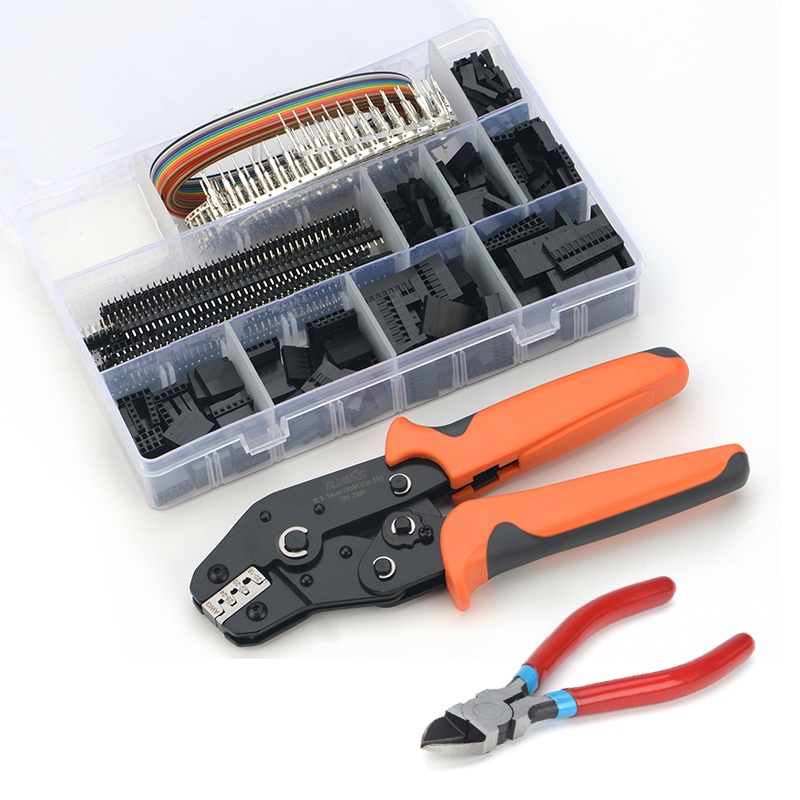 SN-28B Micro Terminals Crimping Plier For AWG28-18 Dupont Pins 1550PCS ...