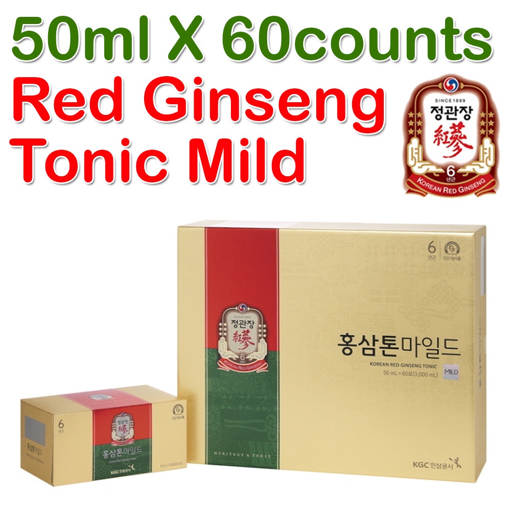 CHEONG KWAN JANG Korea 50mL x 60 Red Ginseng Tone Mild | Shopee Philippines