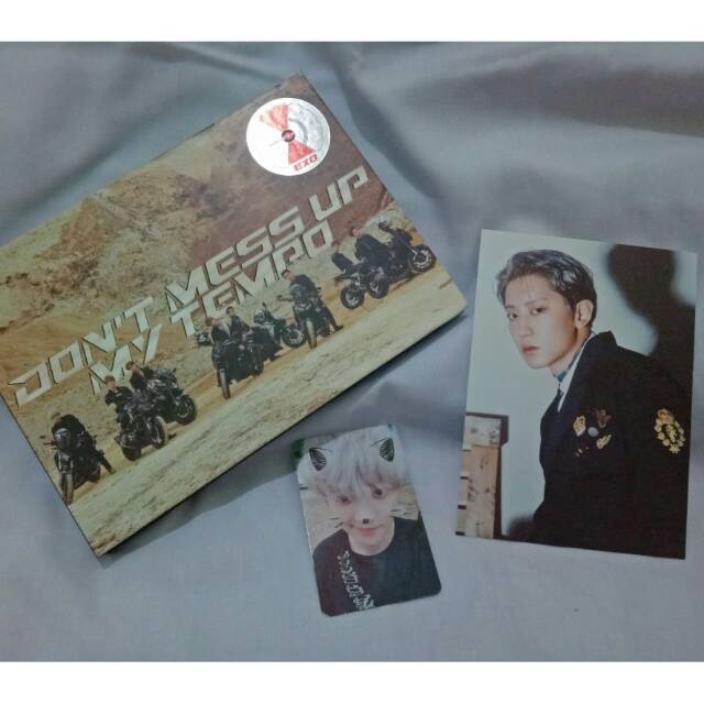 Chanyeol SET MODERATO VER. Order MESS UP MY TEMPO FULL SET+POSTER ...