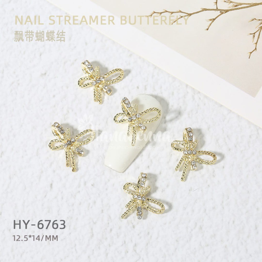 10pcs nail charms false nail decorations / nail art / tasbih alloy ...