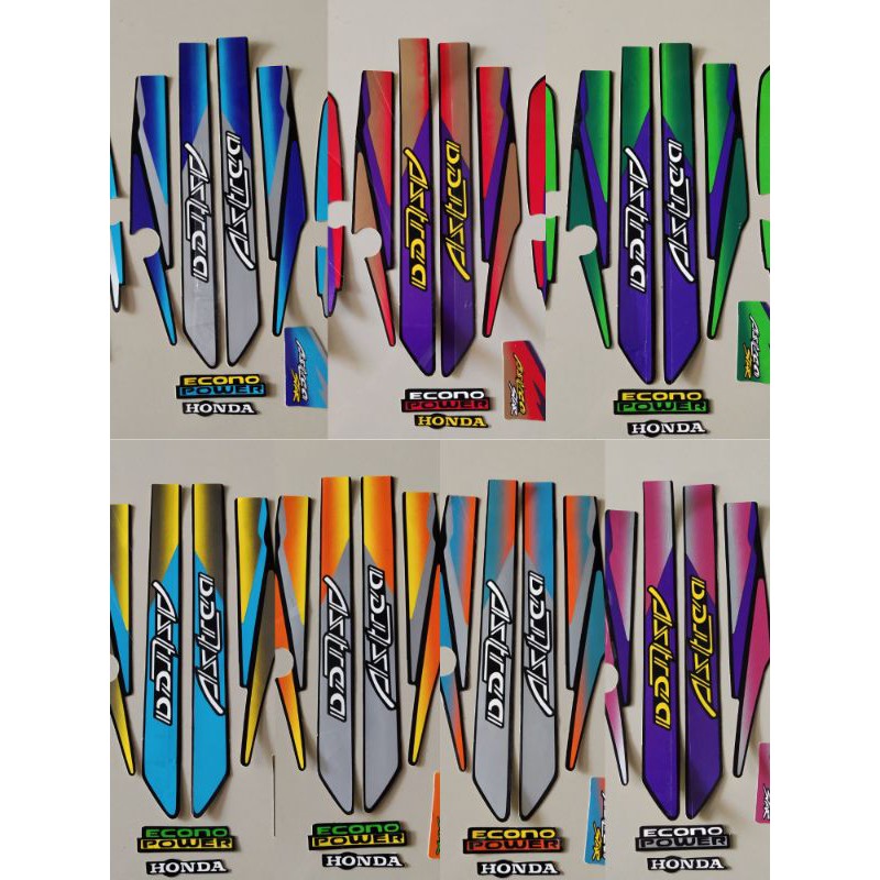 1996 1997 Honda Astrea star Striping, best quality motorbike body ...