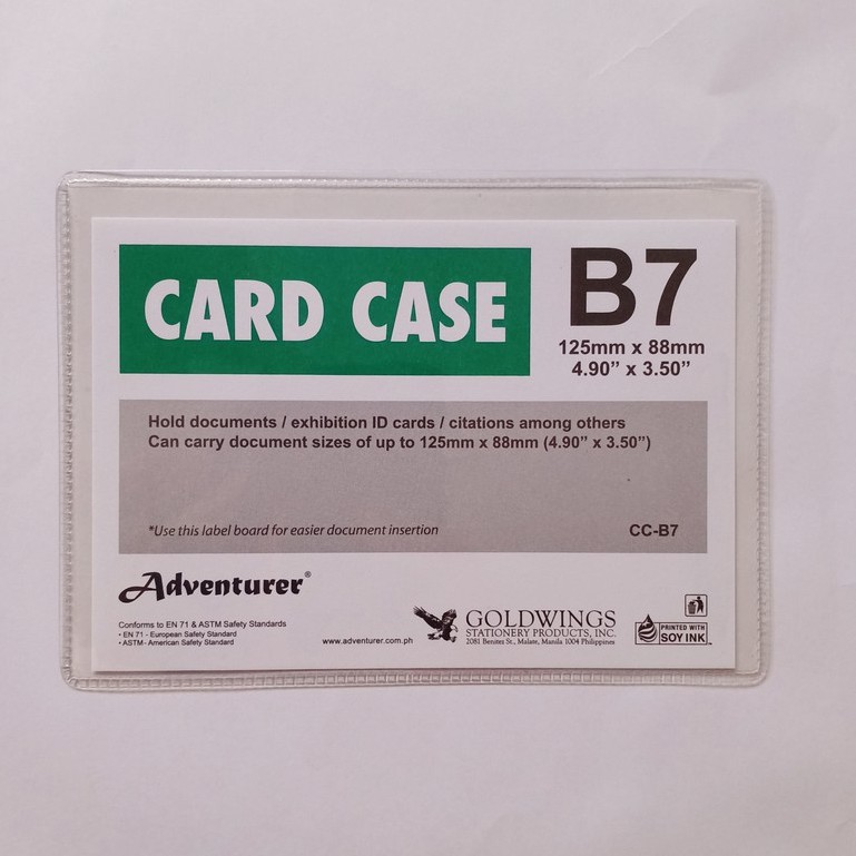 Adventurer Card Case B7 | Shopee Philippines