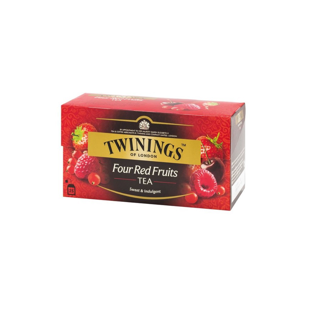 Twinings Four Red Fruits Tea 25s | Shopee Philippines