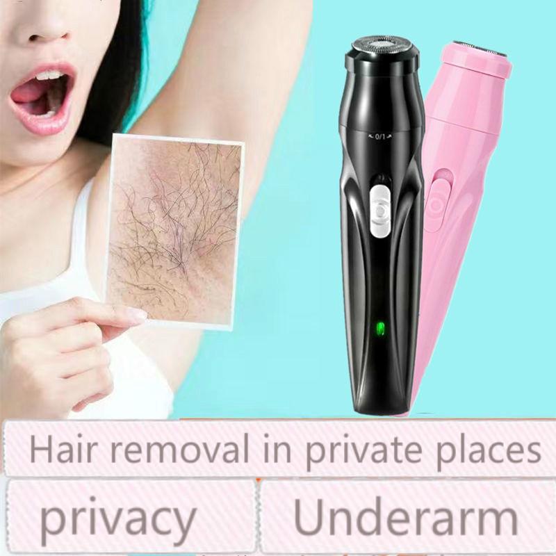 Female Shaver Vagina Hair Trimmer Female Private Parts Depilator Armpit ...