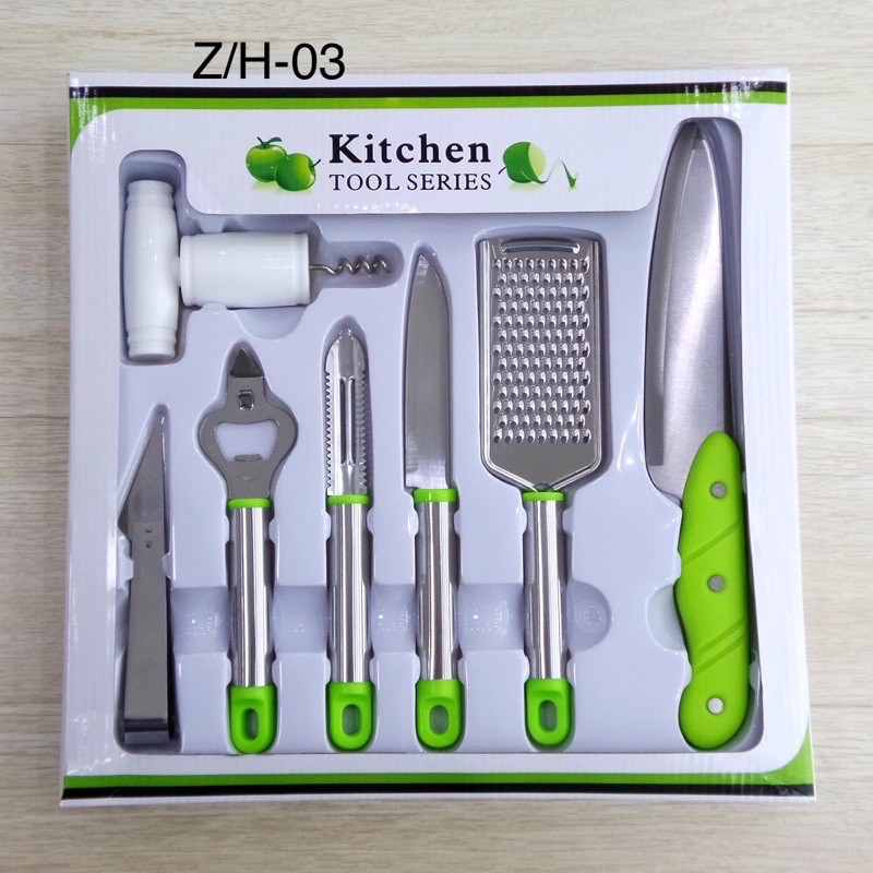 7pcs/set stainless steel kitchen tool series kitchen utensils tools Z/H ...