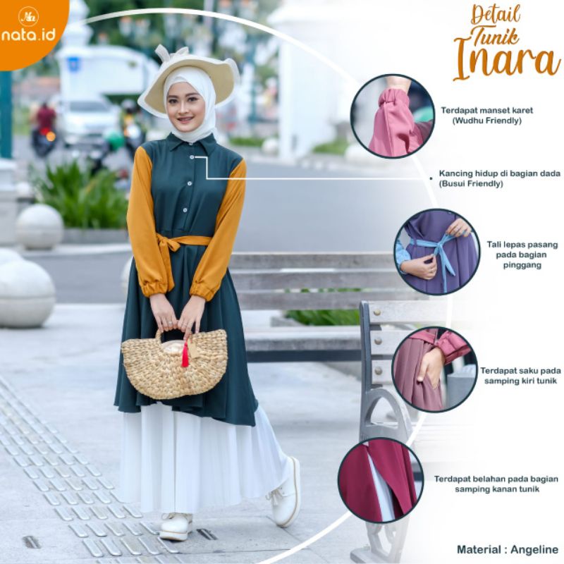 Inara Tunic by nata.id | Shopee Philippines