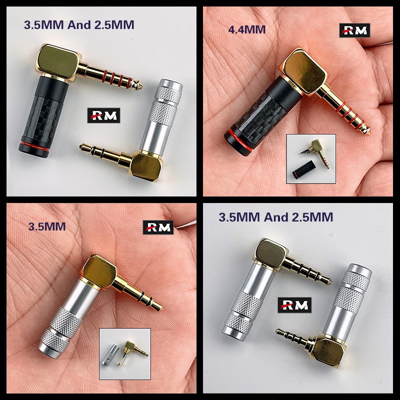 Headphone Upgrade Cable Curved Plug 3.5mm 2.5mm 4.4mm 3.5 4 Extremely ...