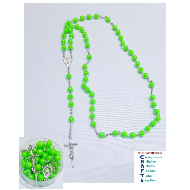 Handmade Catholic Rosaries (colored) | Shopee Philippines