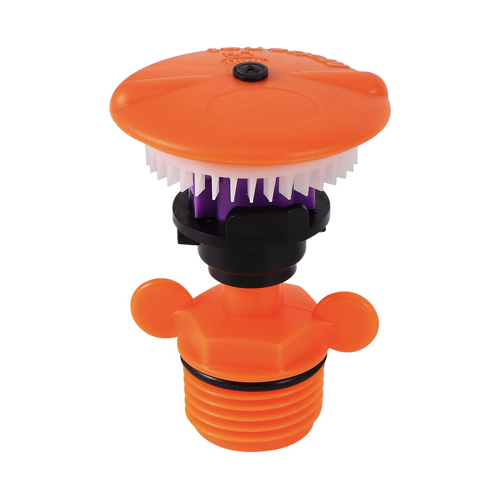 3Pcs 1/2"Male Thread Garden Watering Sprinkler 360° Rotating Lawn Flower Field Orchard ...