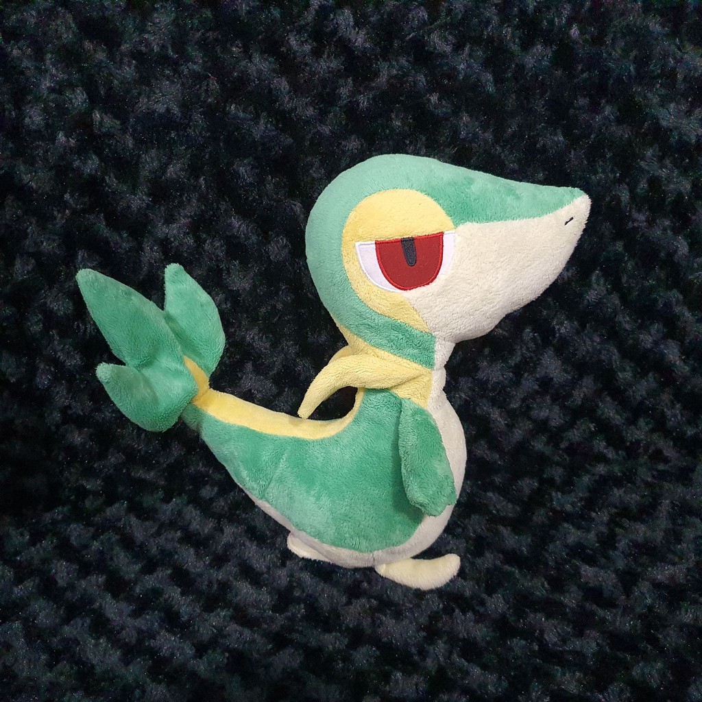 Snivy Pokemon Plush Toy 30cm Soft Collectible Stuffed Doll | Shopee ...