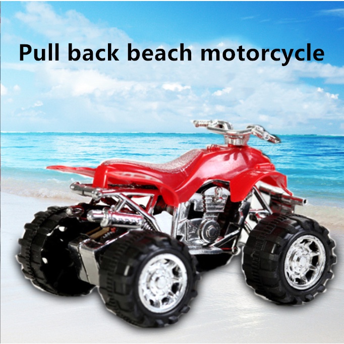Beach Motorcycle Toy Pull Back Diecast Motorcycle Early Model ...