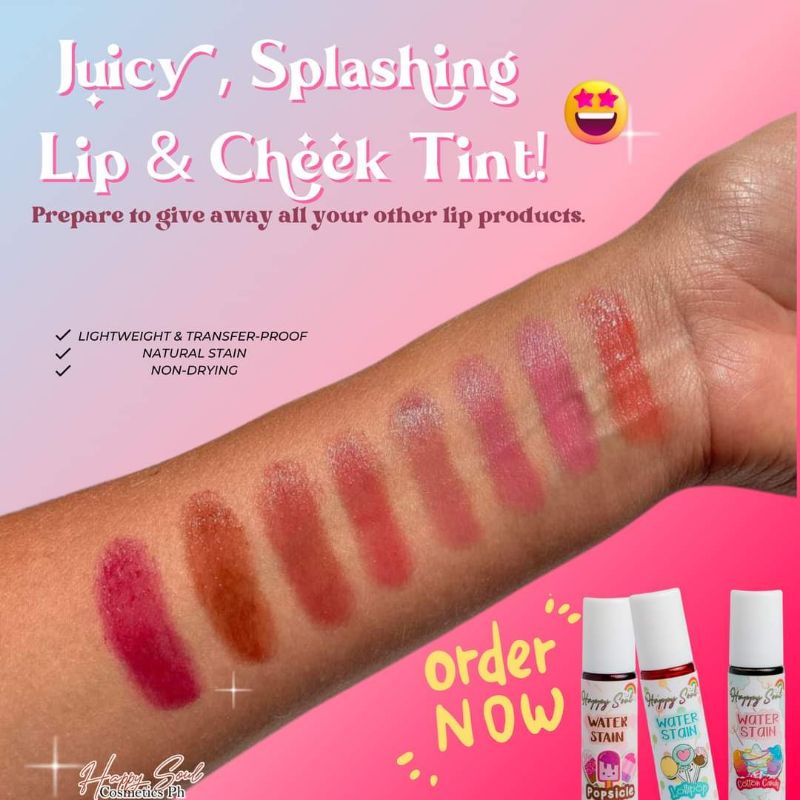 Happy Soul Lip & cheek tint 10ml (NO BOX) | Shopee Philippines