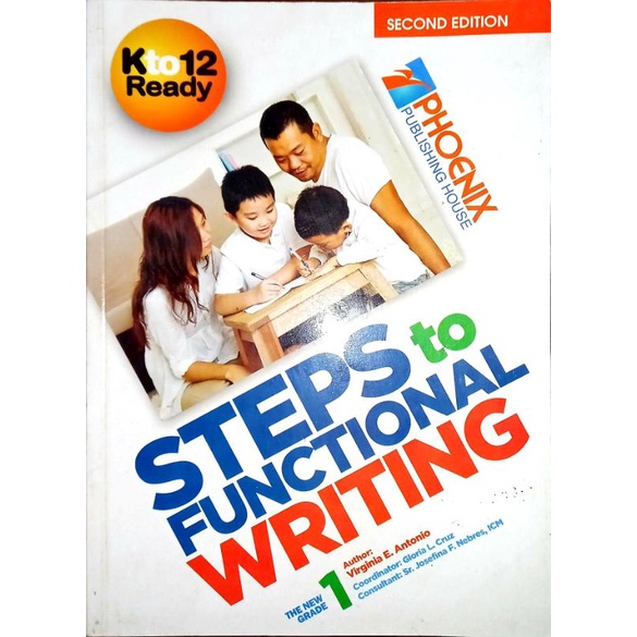 Steps to Functional Writing Grade 1 PRELOVED TEXTBOOK | Shopee Philippines