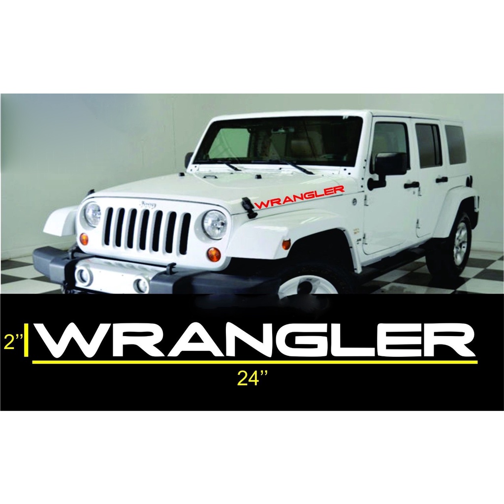 For 2x Jeep Decals For Jeep Windshield Banner Decal Sticker Wrangler ...