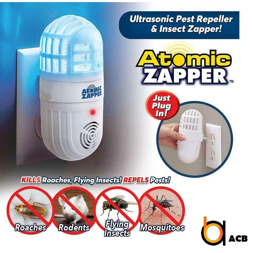 ACB ATOMIC ZAPPER mosquito killer new ultrasonic mosquito killer rat ...