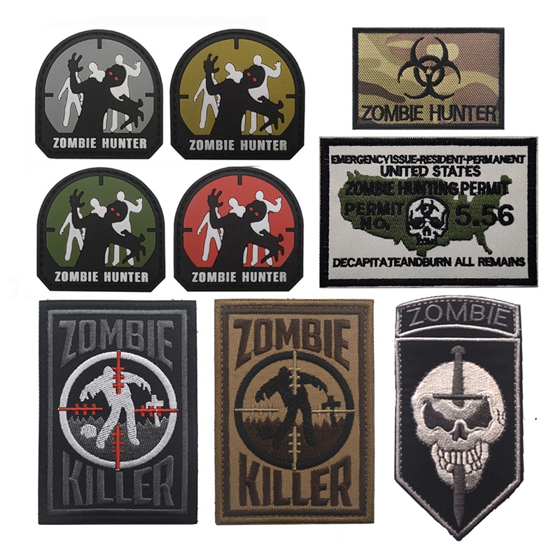 ZOMBIE HUNTER PATCHES Zombie Hunter Game License Pack Zombie Hunter ...