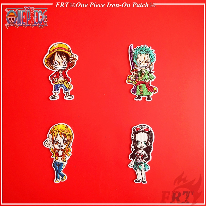 ☠ One Piece - Anime Character Cosplay Patch ☠ 1Pc/4Pcs DIY Sew on Iron ...