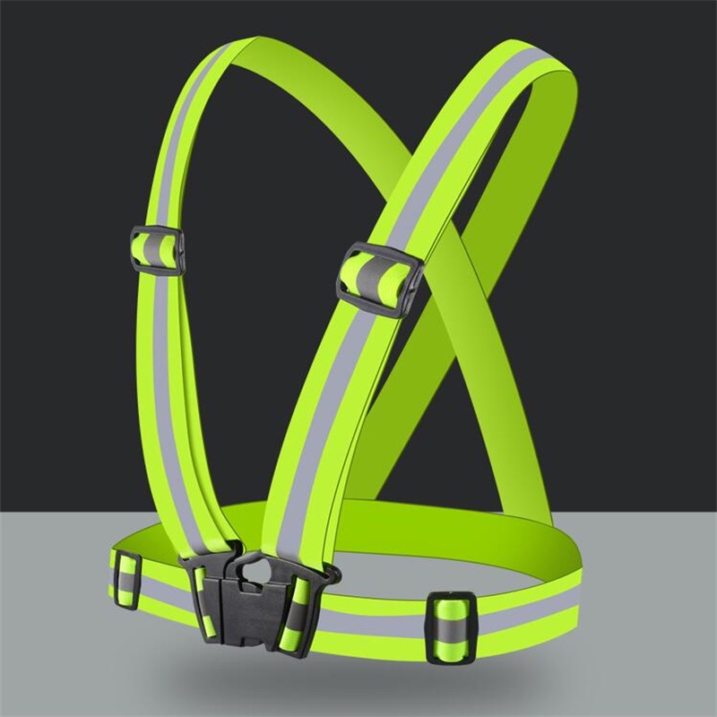 Hot spotHighlight Reflective Straps Night Running Riding Clothing Vest ...
