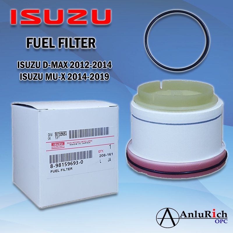 ISUZU FUEL FILTER for ISUZU D-MAX 2012-2014/MU-X 2014-2019 (8-98159693 ...