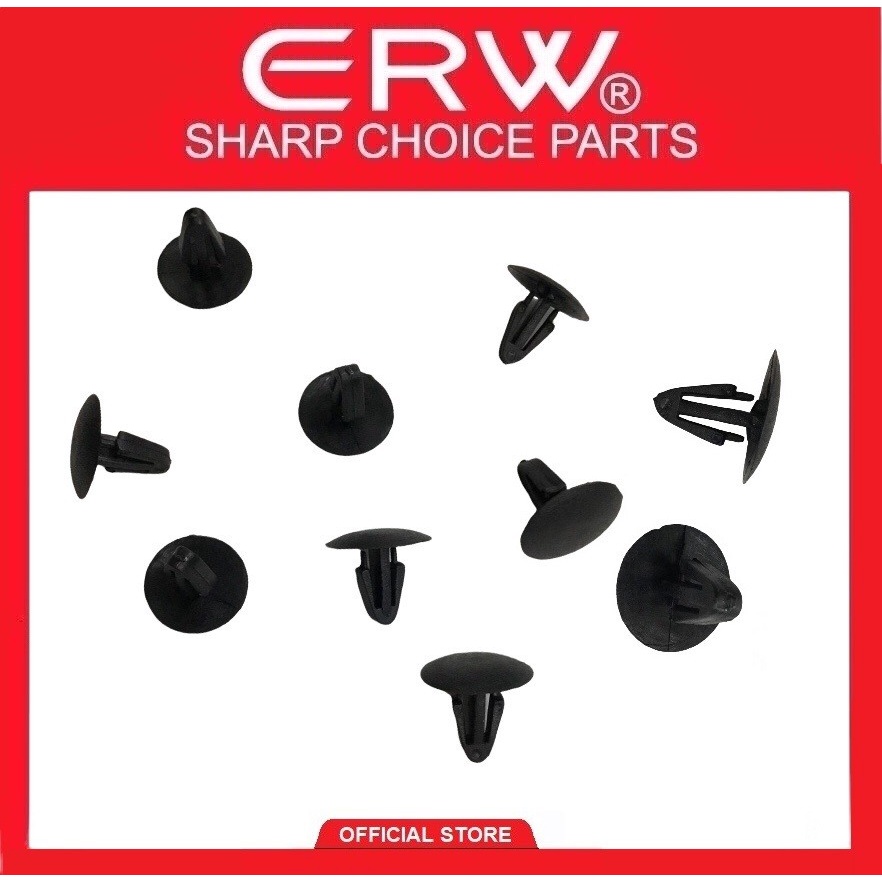 BUMPER MIDDLE CLIP FRT (#6141-C) NISSAN (10PC/SET) | Shopee Philippines