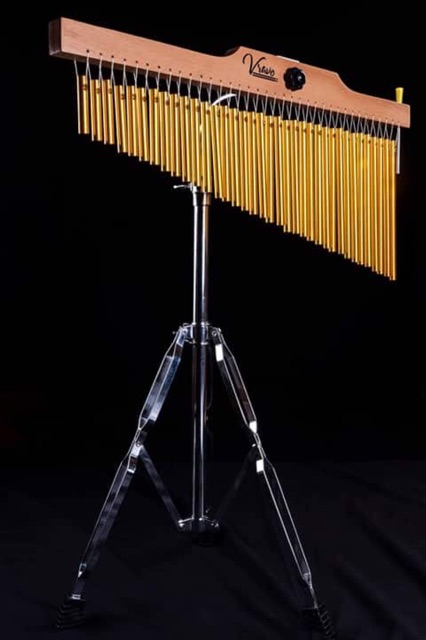 Vravo 36 Tone Golden Bar Chimes Bar Single-row Bars Wind Musical ...