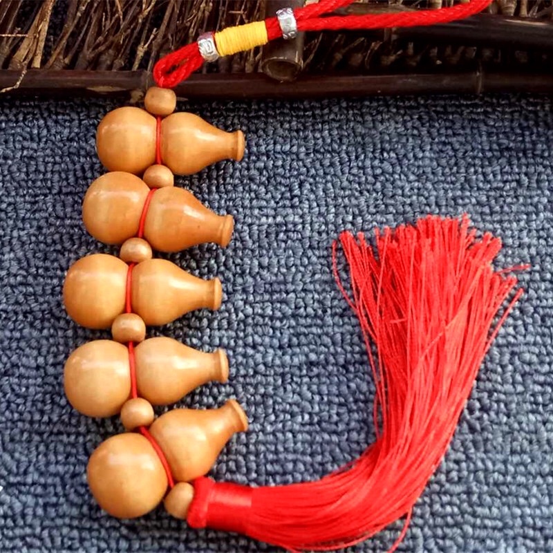 Fengshui Blessed 5 Wood Wulou Wu Lou Hanging Charm | Shopee Philippines