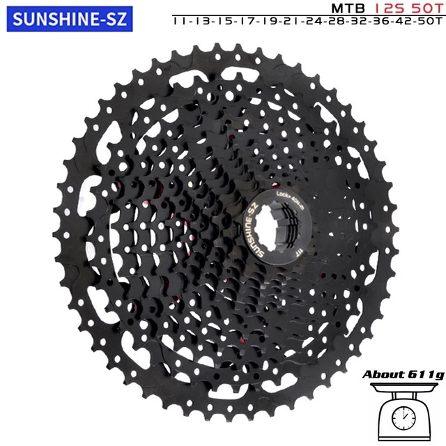 SUNSHINE 8 9 10 11 12 Speed Cogs MTB Mountain Bike Road Bike Cassette ...