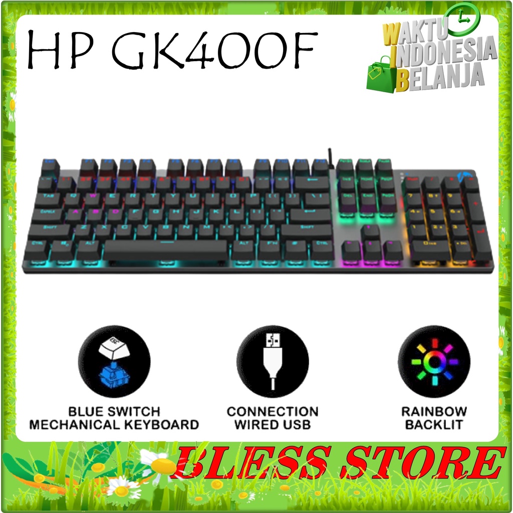 Hp GK400F RGB MECHANICAL Gaming Keyboard | Shopee Philippines