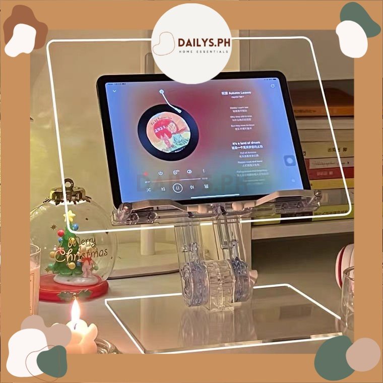 •DAILYS• Acrylic iPad Stand or Book Holder | Shopee Philippines
