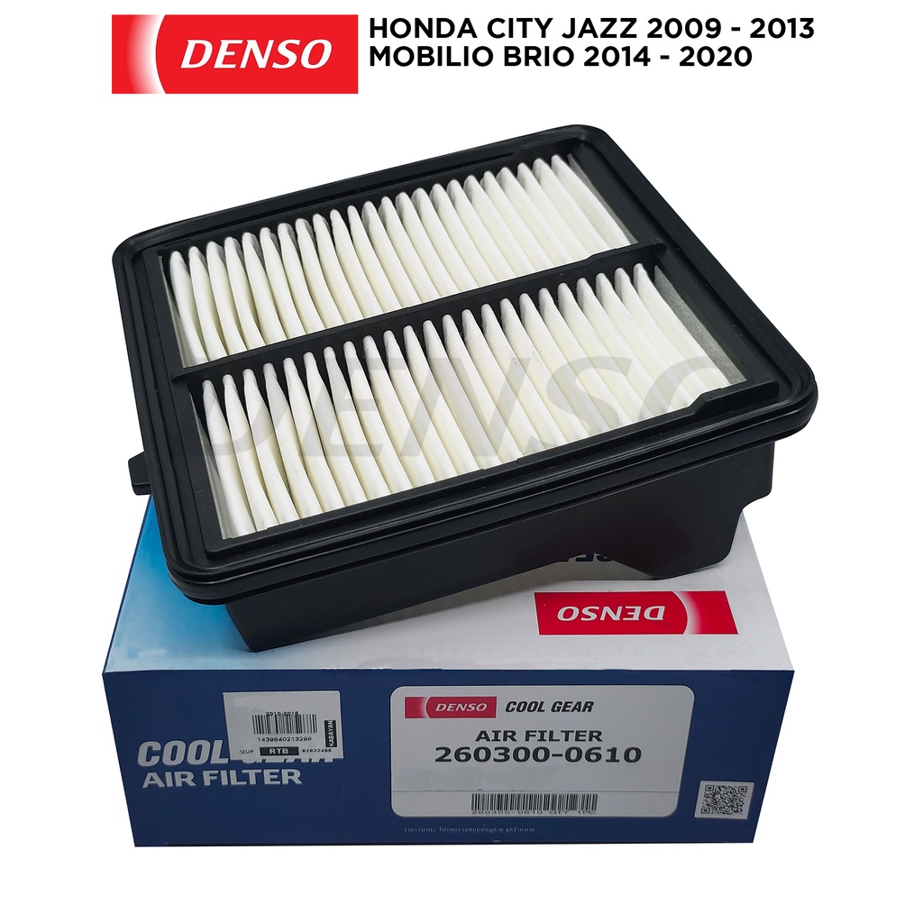 Denso Air Filter 260300-0610 / 260300-0611 For Honda City Jazz 2009 ...