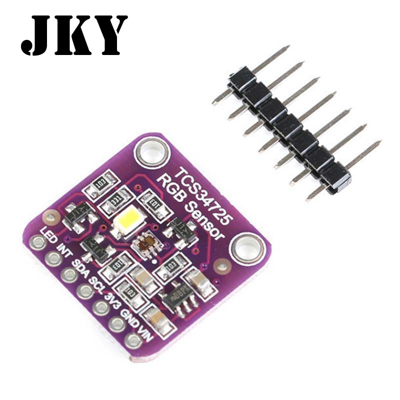 TCS34725 RGB Color Sensor with IR Filter and White LED for Arduino UNO ...