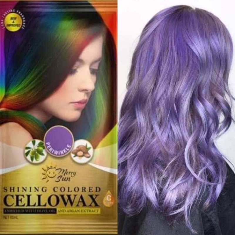 Merry sun Cello wax Hair color 60ml | Shopee Philippines