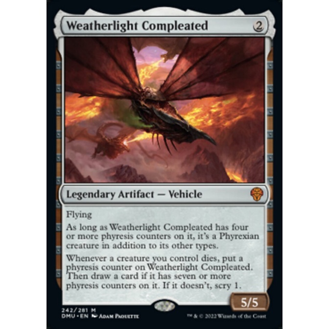 Weatherlight Compleated mtg card | Shopee Philippines