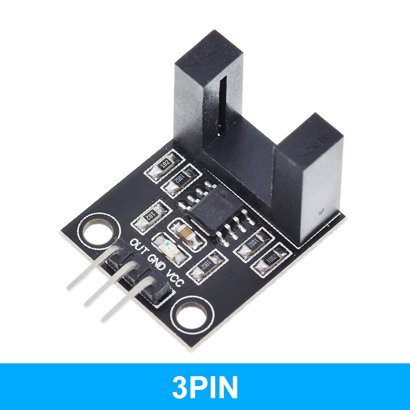 Photoelectric Beam Speed Sensor Module 3.3V-5V Slot-Type Optocoupler ...