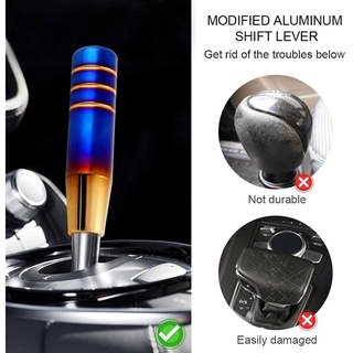 9-18CM Aluminum Car Gear Shift Knob Manual Gear Head Universal Auto ...