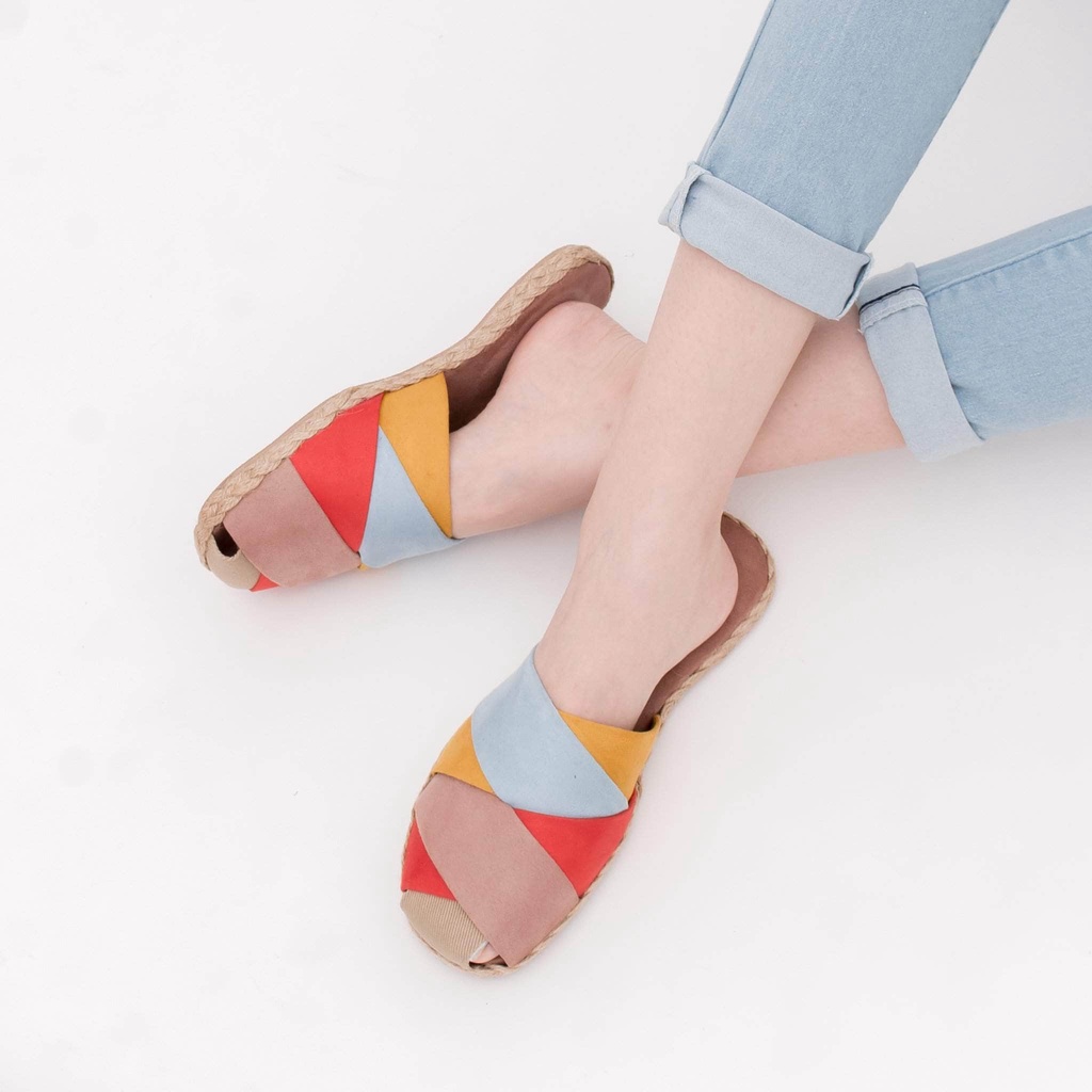 Ezra Sadie Half Mules Flat Shoes | Shopee Philippines