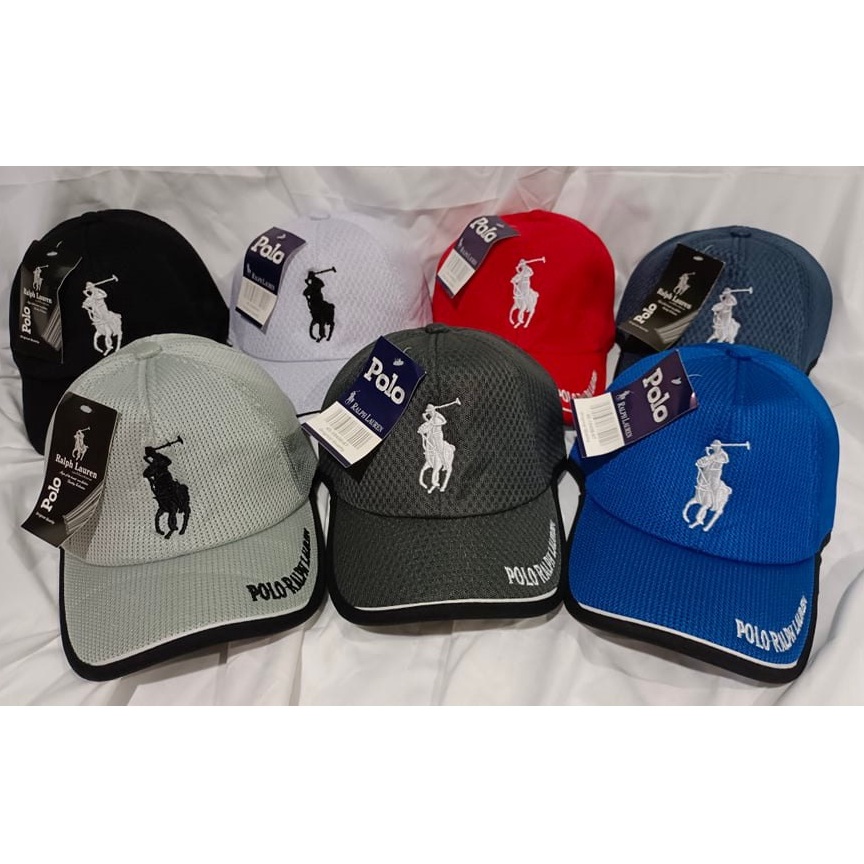 Cap PoLo Mesh Fabric 018. | Shopee Philippines